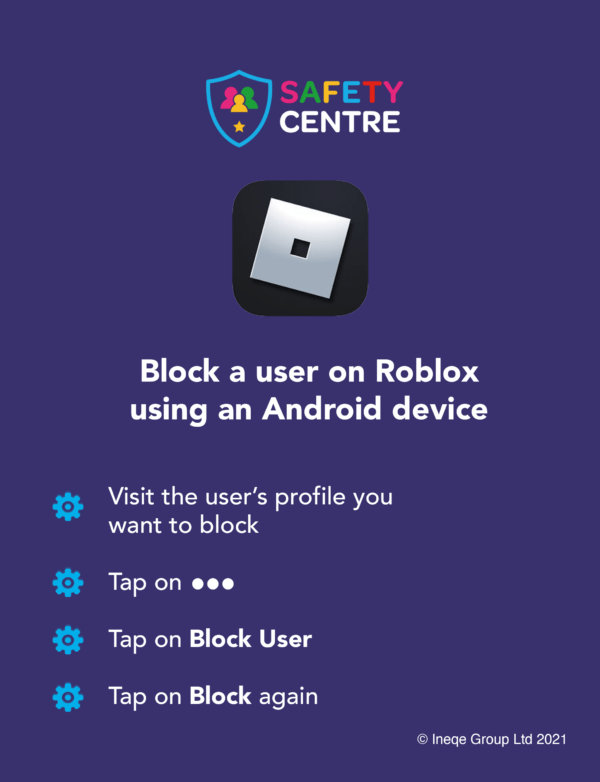 Block on Roblox – Our Safety Centre