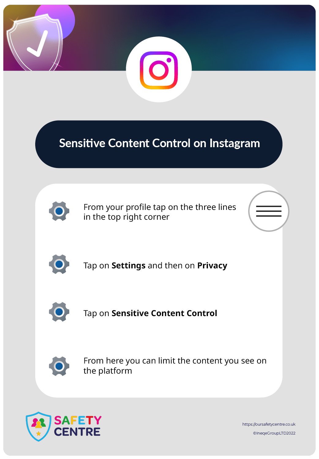 Safety Settings on Instagram - The Online Safety Centre