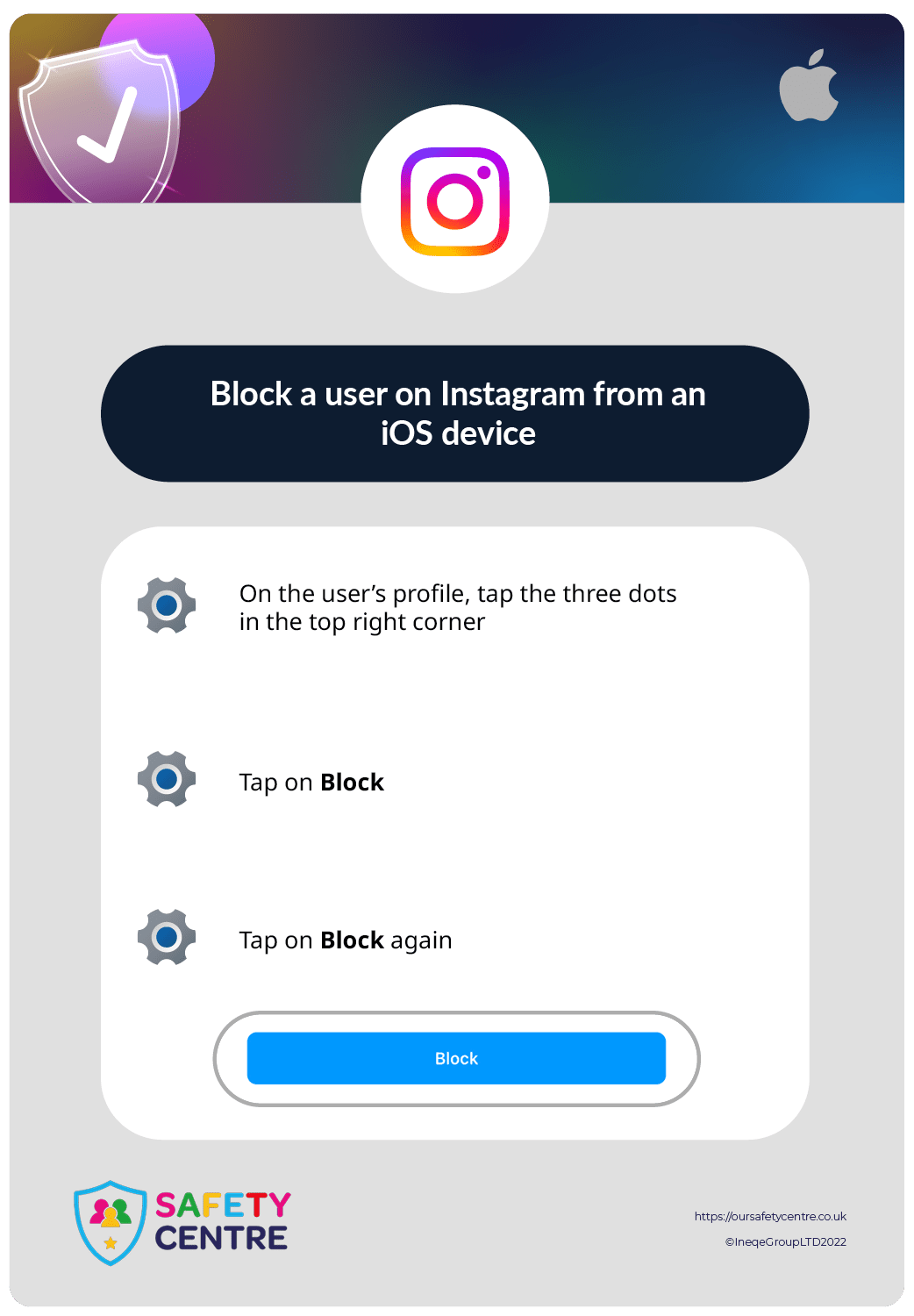 Block on Instagram - The Online Safety Centre