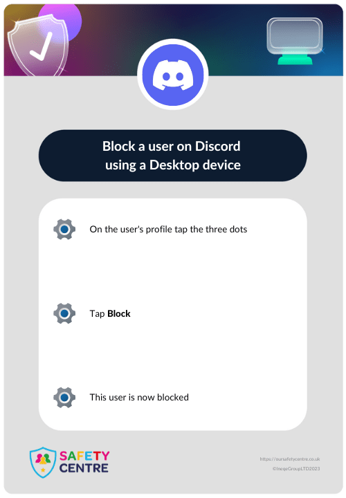 Block on Discord - The Online Safety Centre