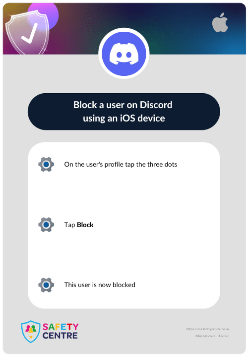Block on Discord - The Online Safety Centre