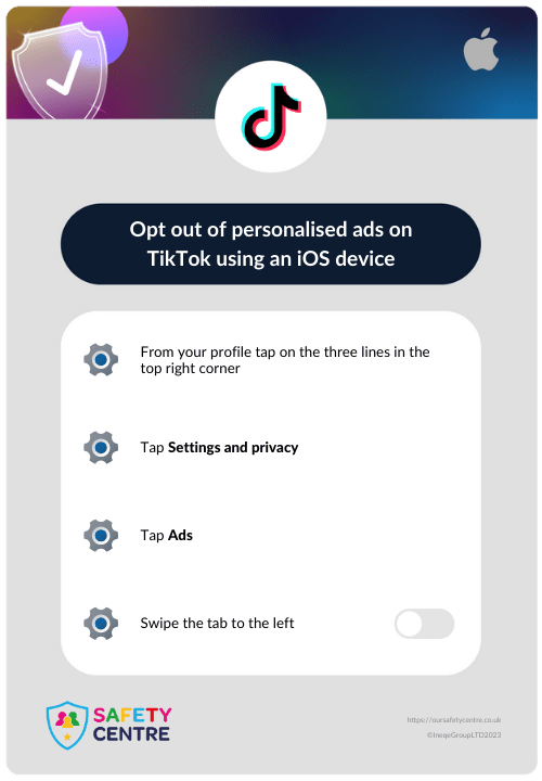 Safety Settings on TikTok - The Online Safety Centre